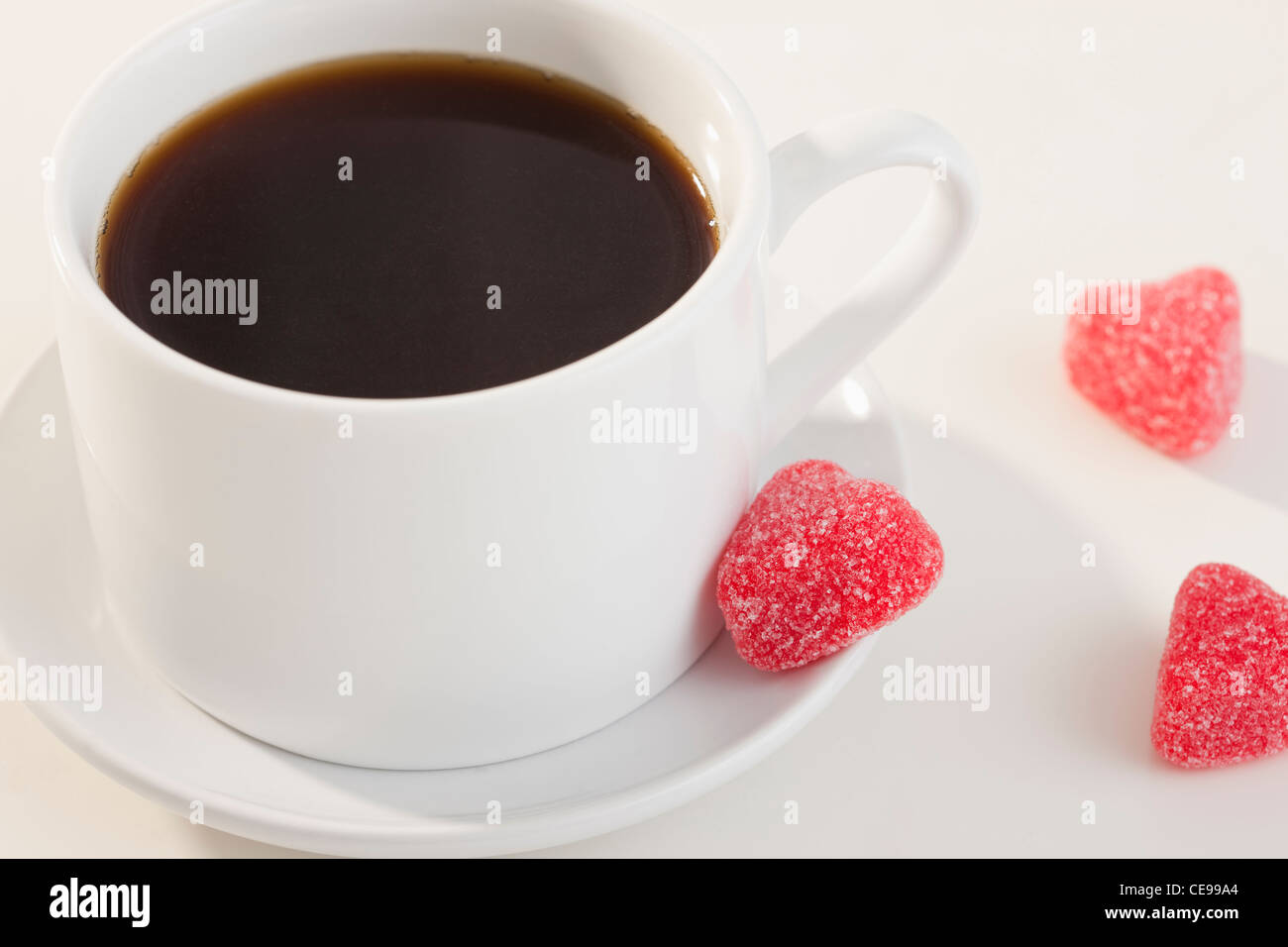 Coffee shape hi-res stock photography and images - Alamy