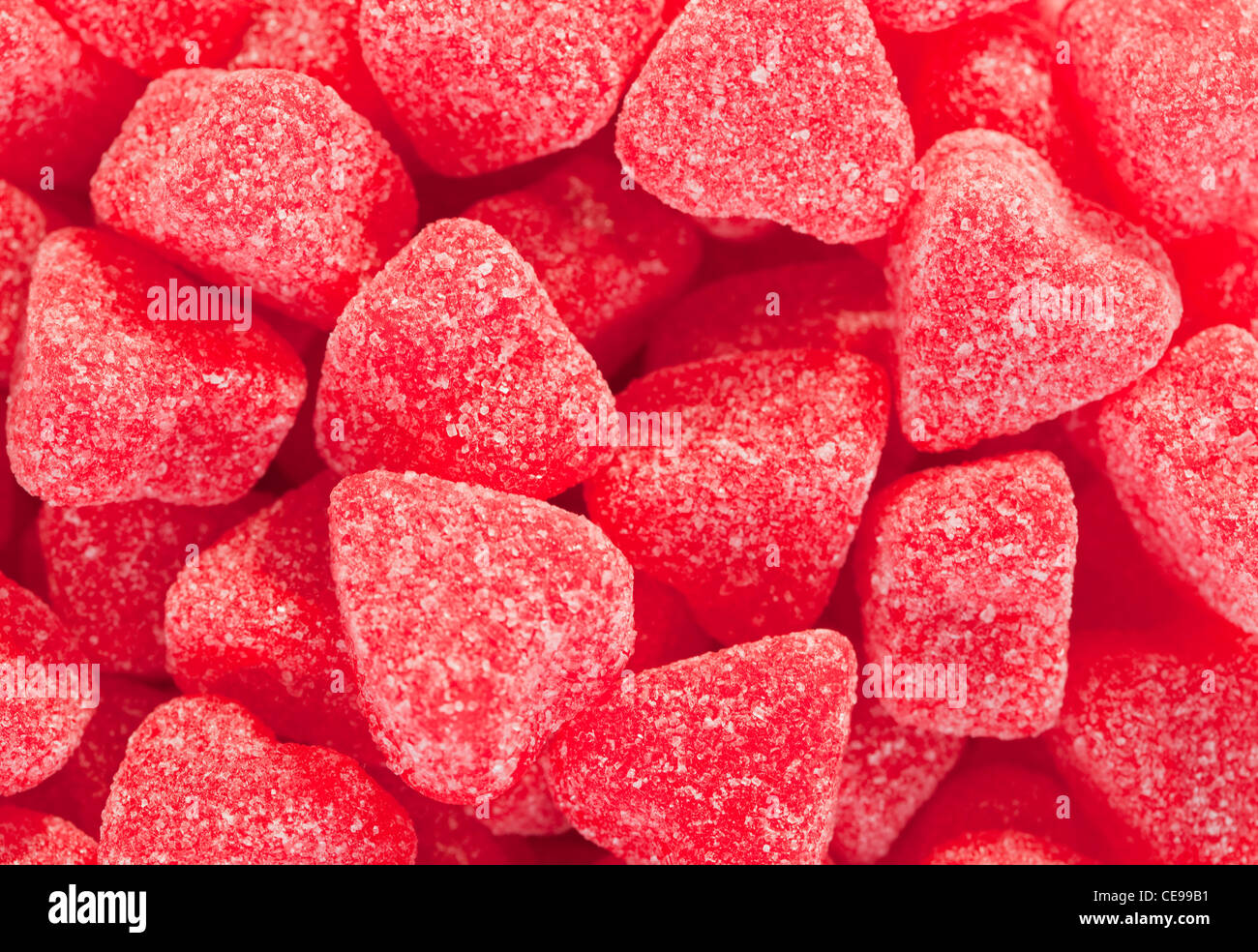 Heart shape sweets hi-res stock photography and images - Alamy