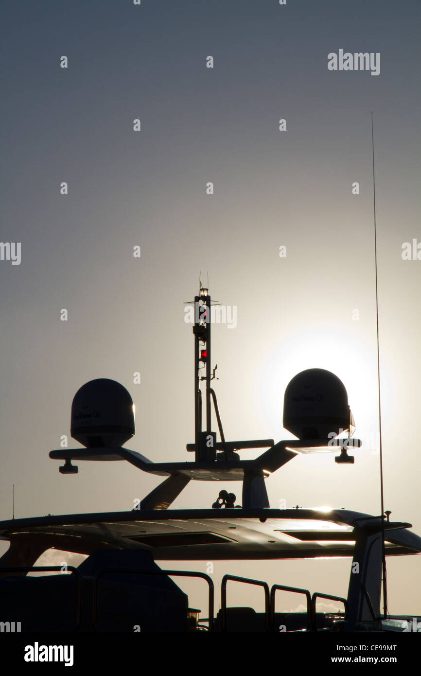 radar and safety equipment equipments for navigation silhouettes ...