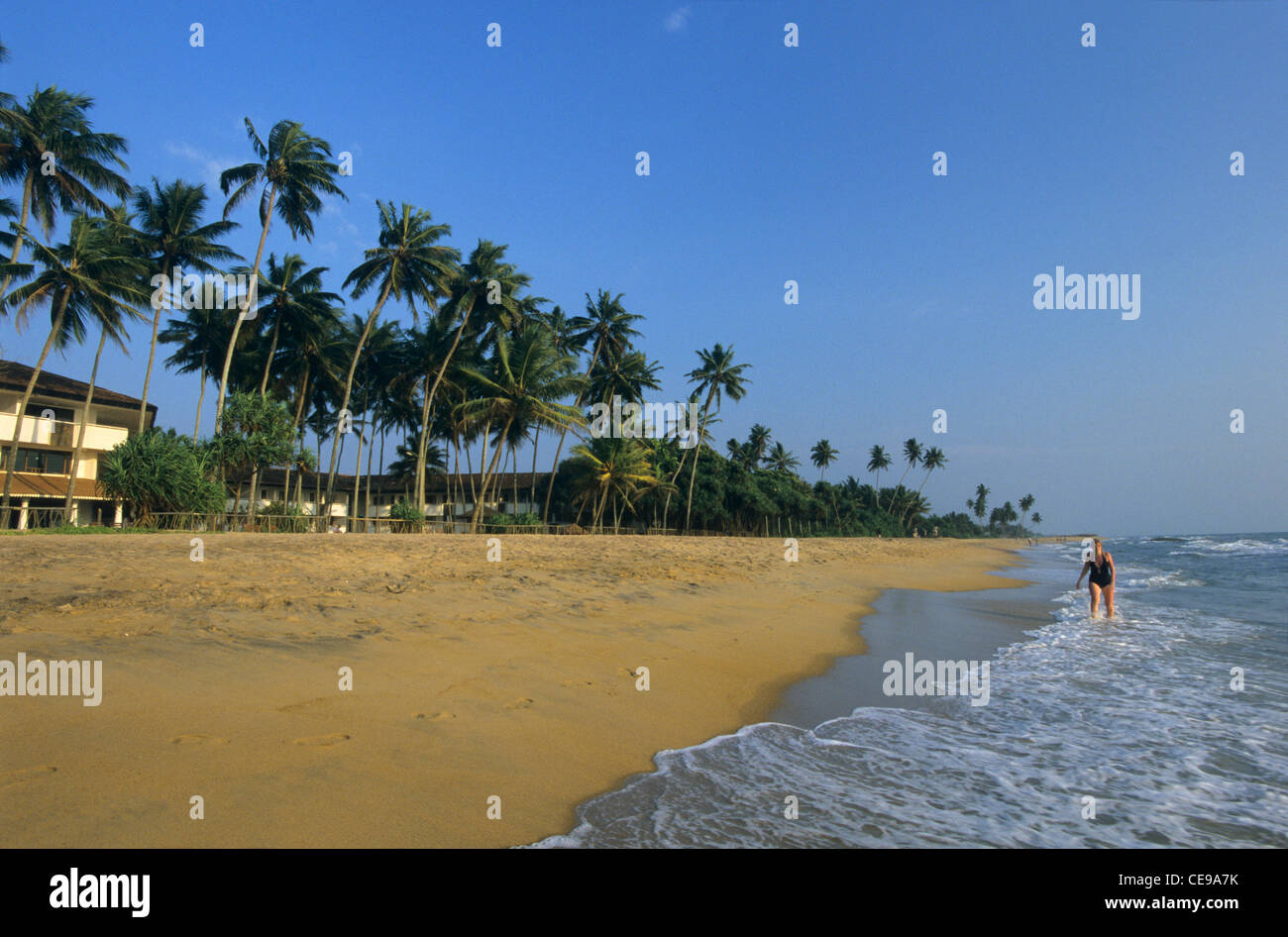 Kalutara beach, Sri Lanka Stock Photo - Alamy