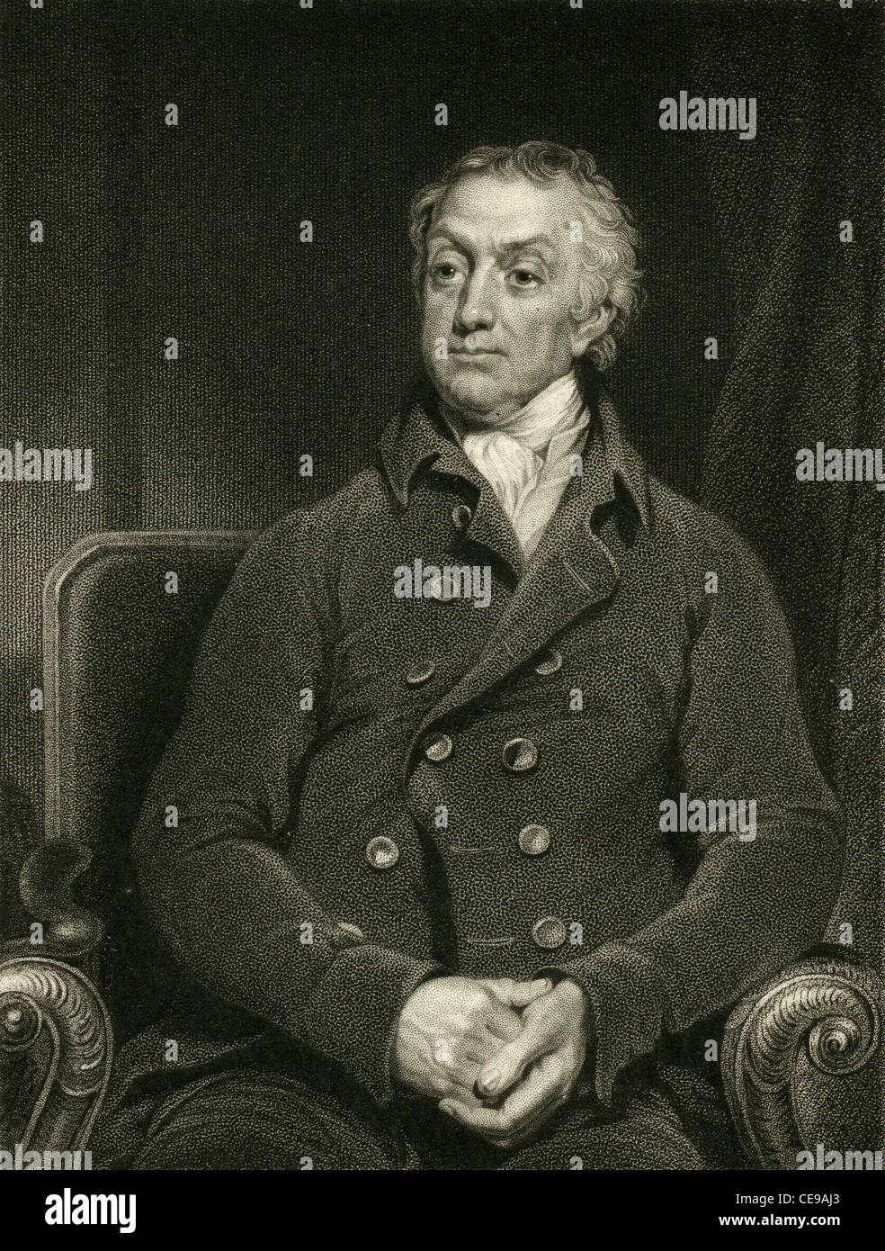 1830 engraving of William Wentworth-Fitzwilliam, 4th Earl Fitzwilliam ...