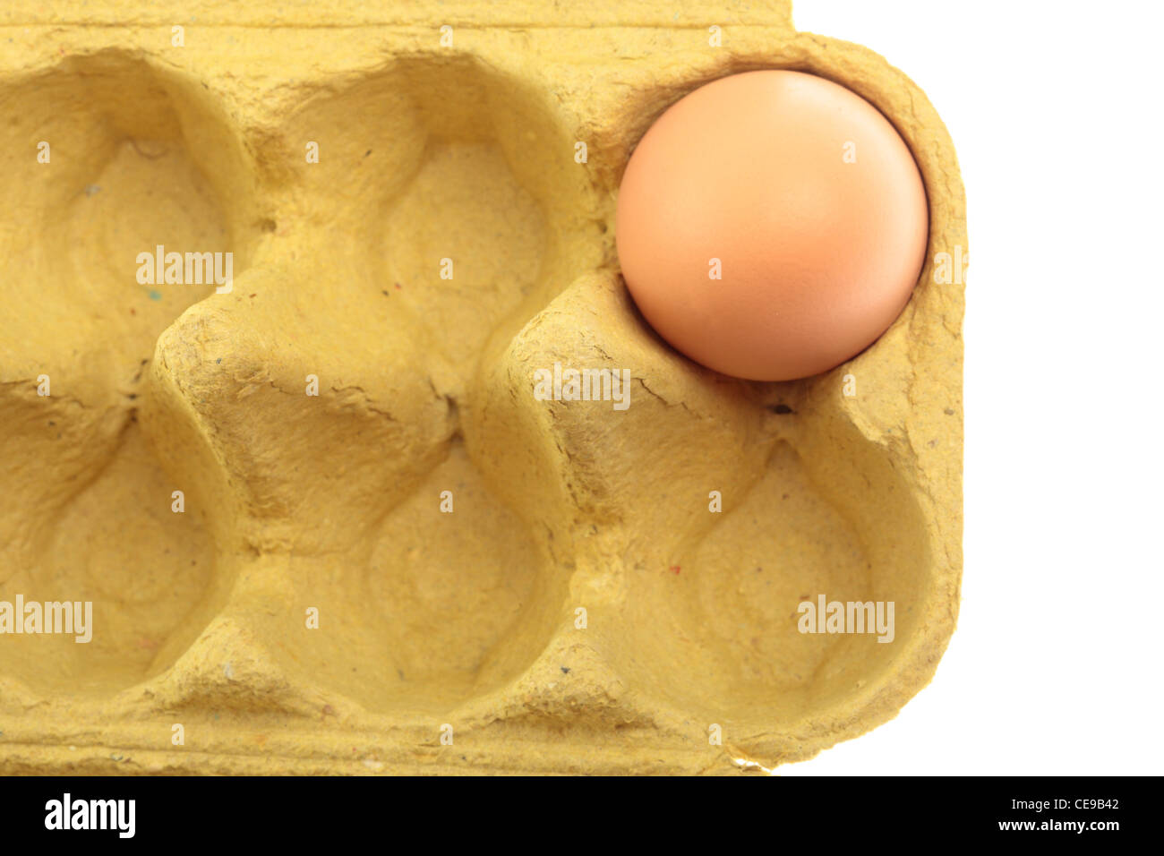 yellow egg box background texture Stock Photo - Alamy