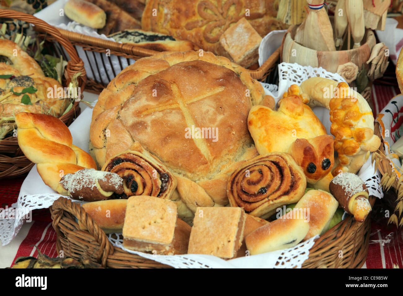 Variety of bread Stock Photo - Alamy