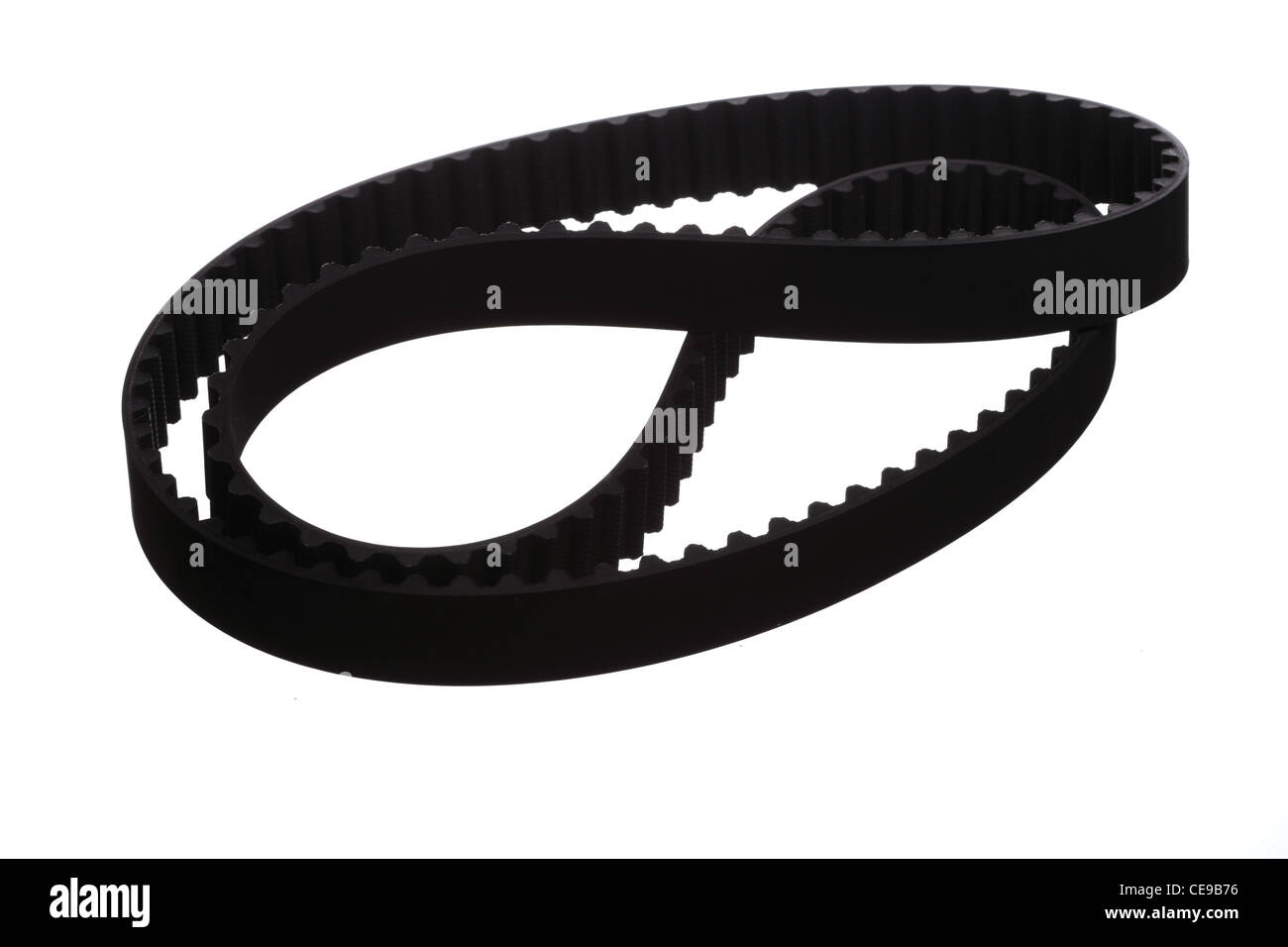 belt car engine isolated white background Stock Photo - Alamy