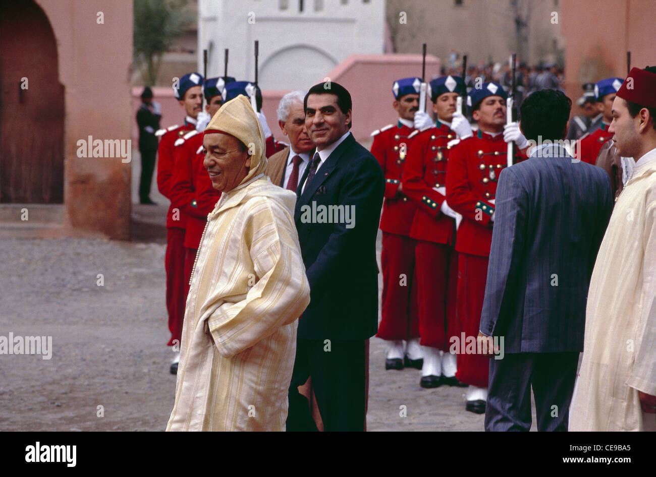 A summit declaring the Arab Maghreb Union occurs in Marrakech between ...