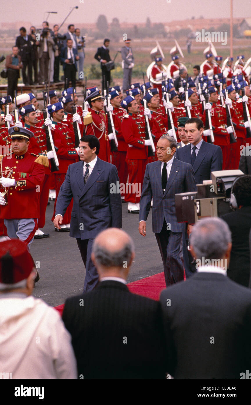 A summit declaring the Arab Maghreb Union occurs in Marrakech between ...