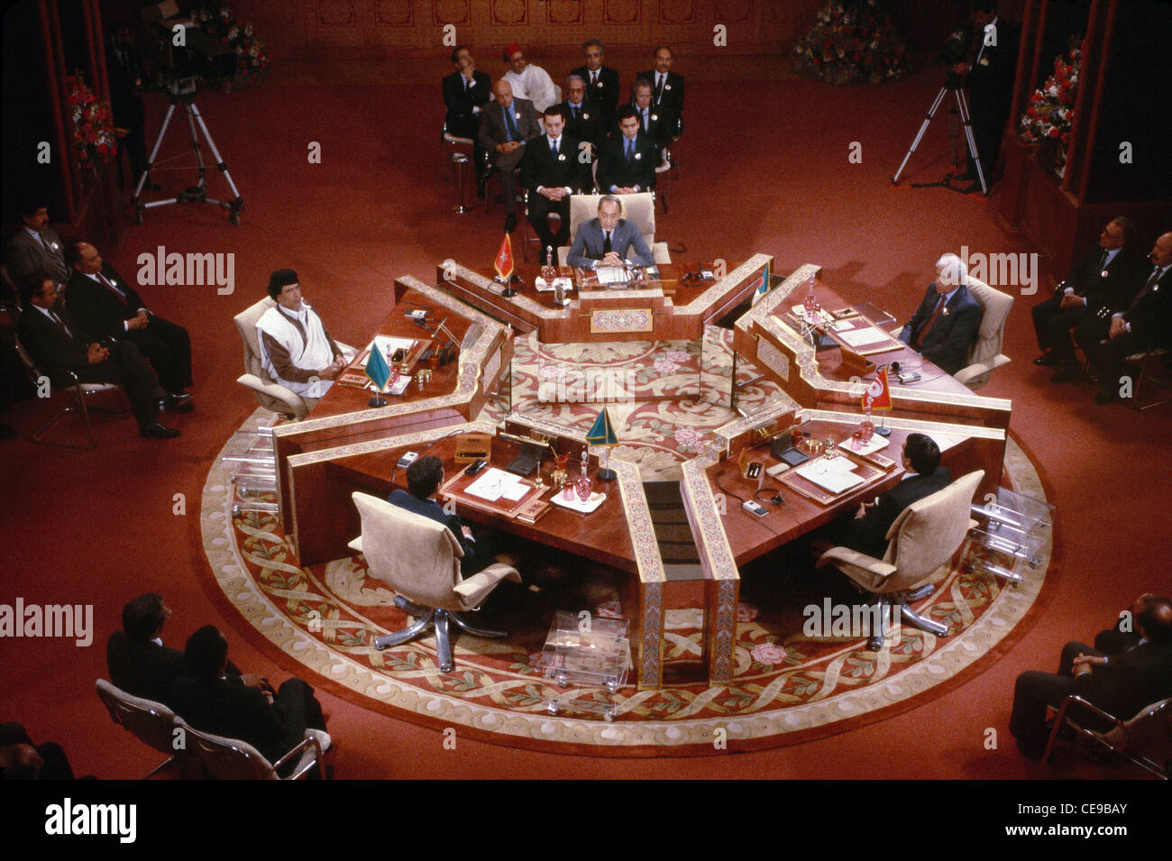 A summit declaring the Arab Maghreb Union occurs in Marrakech between ...