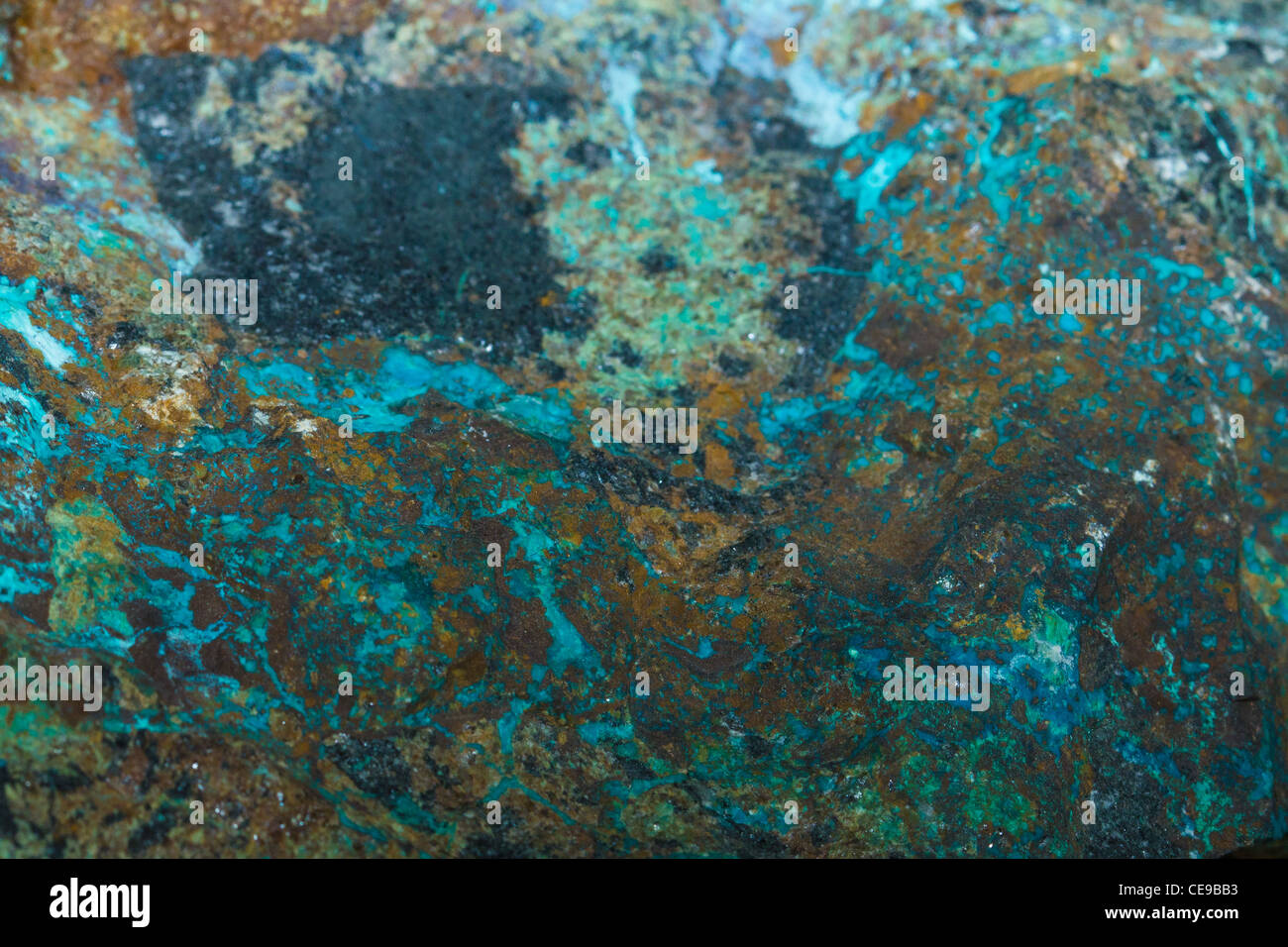 Green, gray, brown rock surface Stock Photo - Alamy