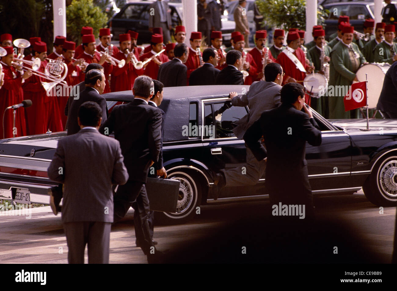 A summit declaring the Arab Maghreb Union occurs in Marrakech between ...