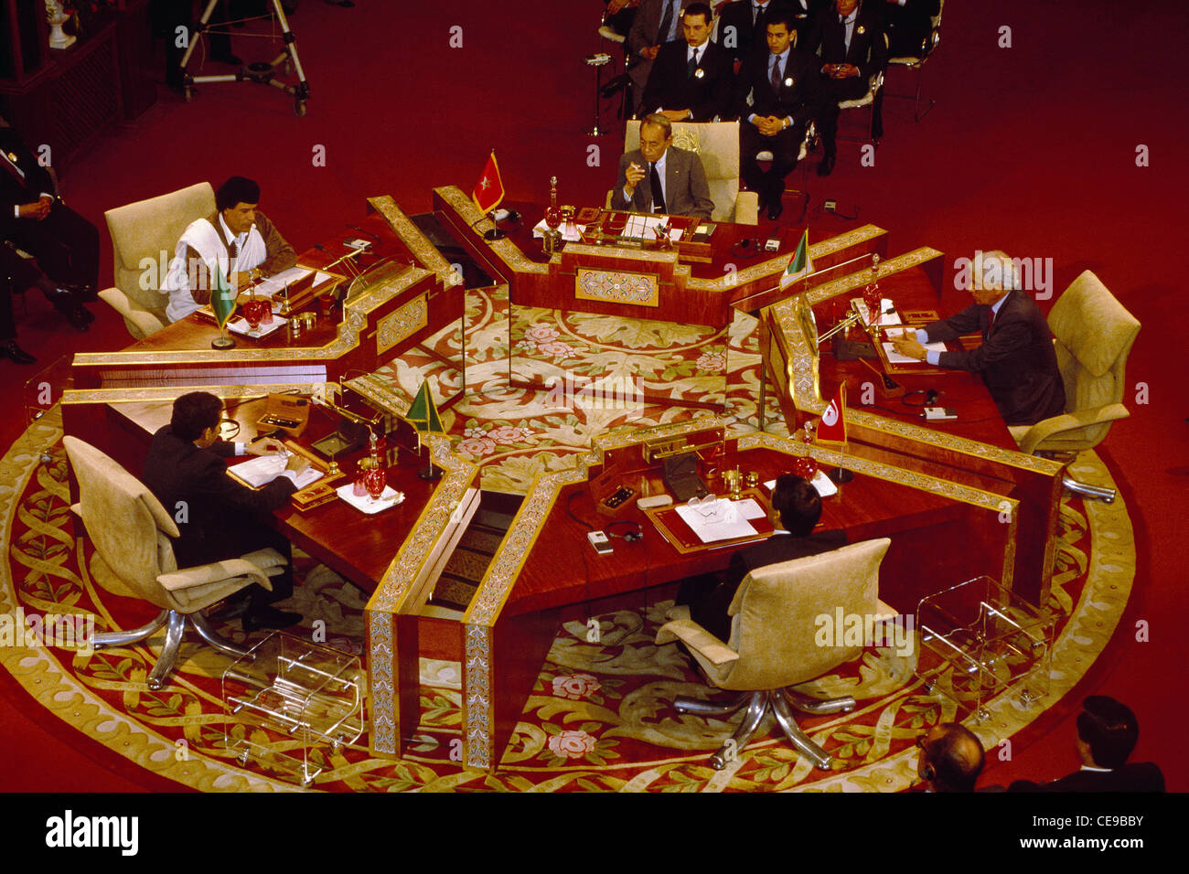 A summit declaring the Arab Maghreb Union occurs in Marrakech between ...