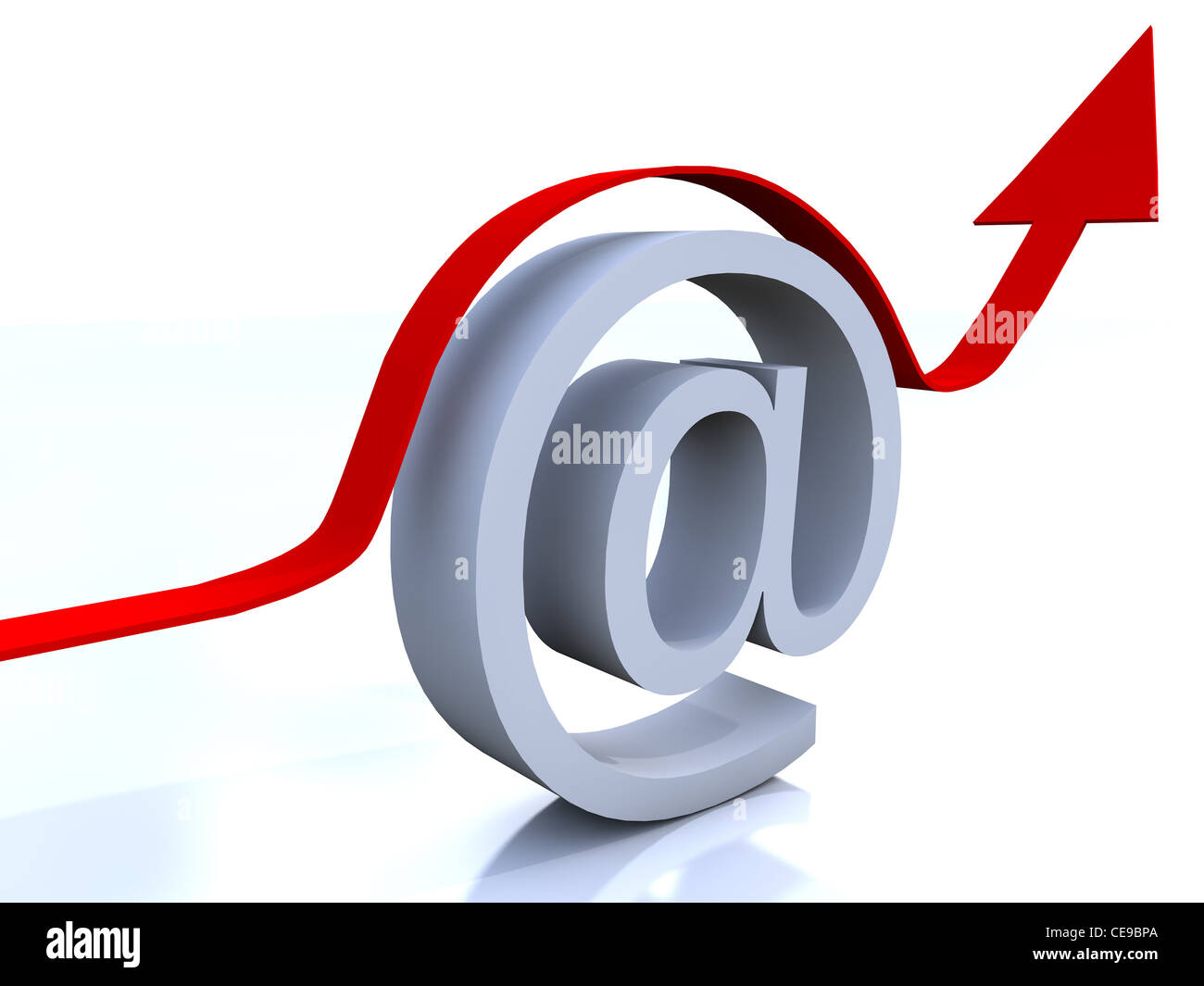 alias sign with surrounding arrow Stock Photo - Alamy