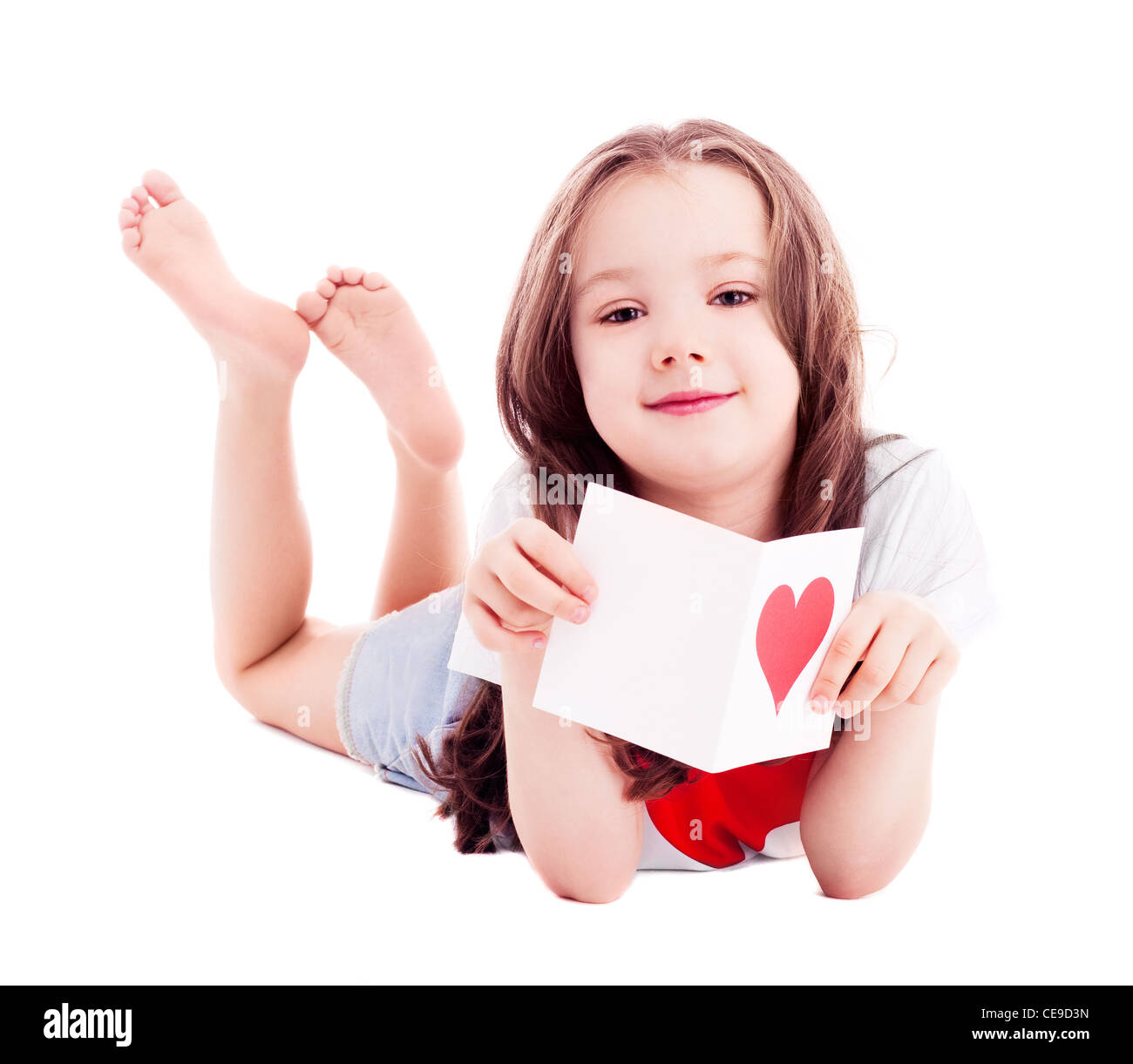 Cute six year old girl hi-res stock photography and images - Alamy