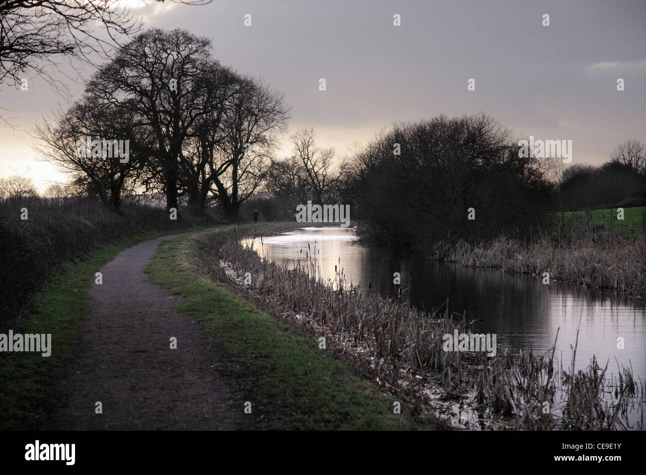 Grand western canal towpath High Resolution Stock Photography and ...