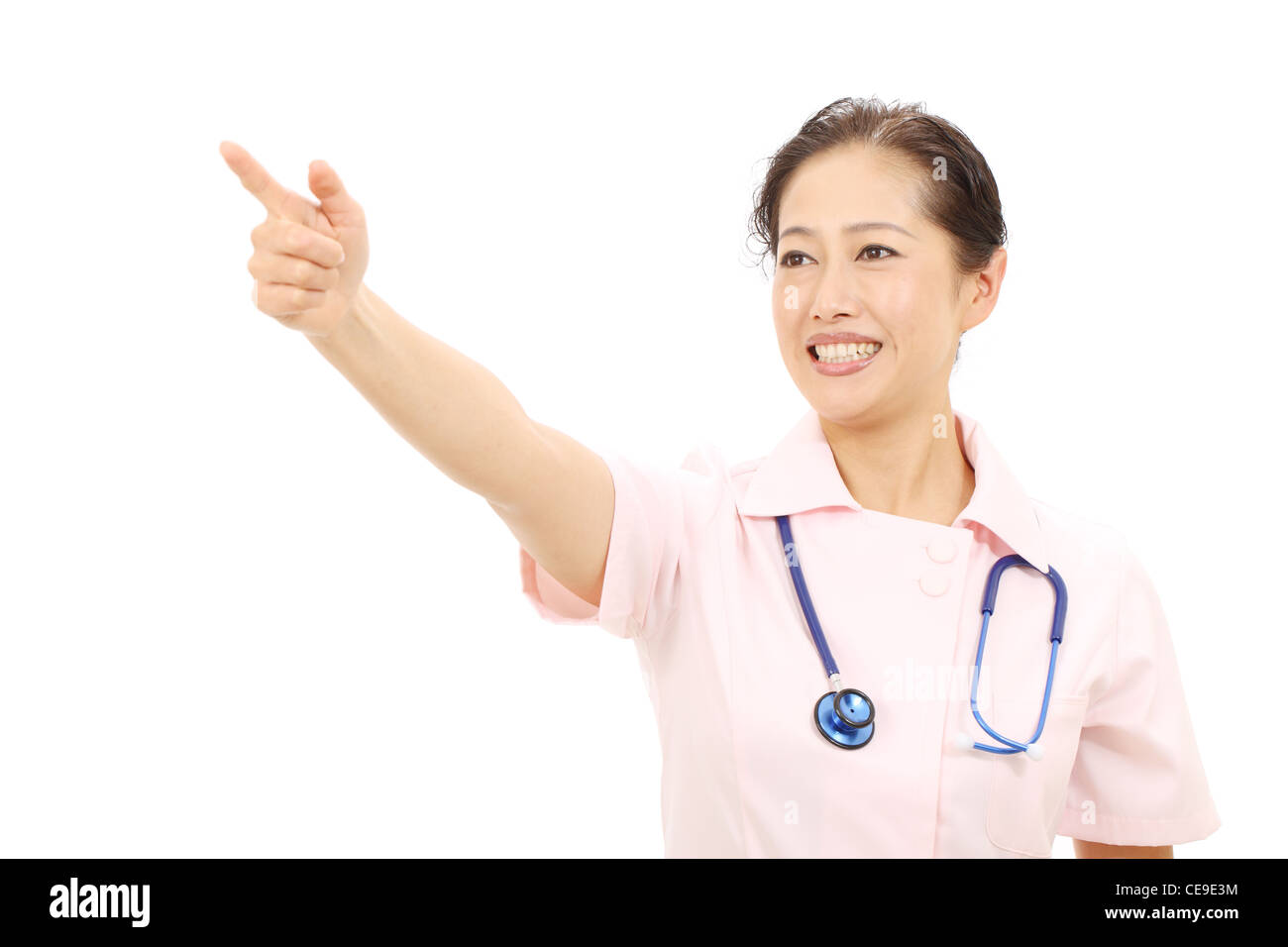 Portrait japanese asian woman Cut Out Stock Images & Pictures - Alamy