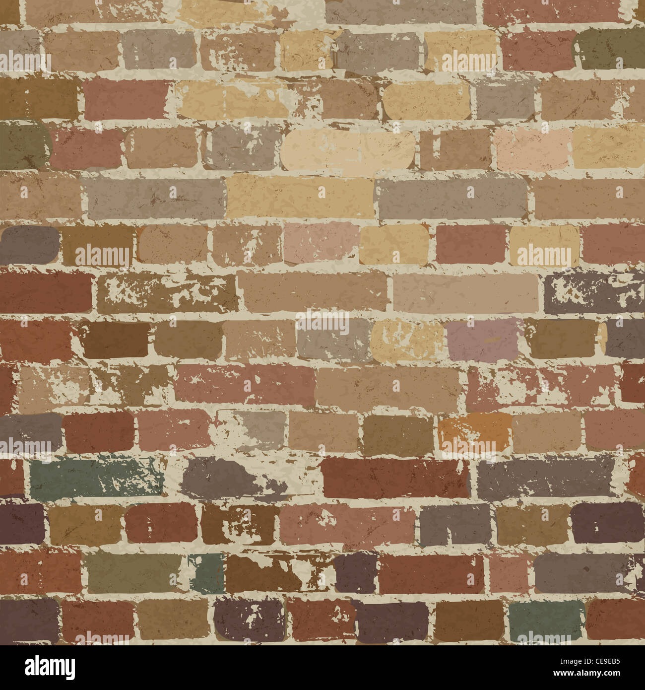 Old brick wall pattern Stock Photo - Alamy