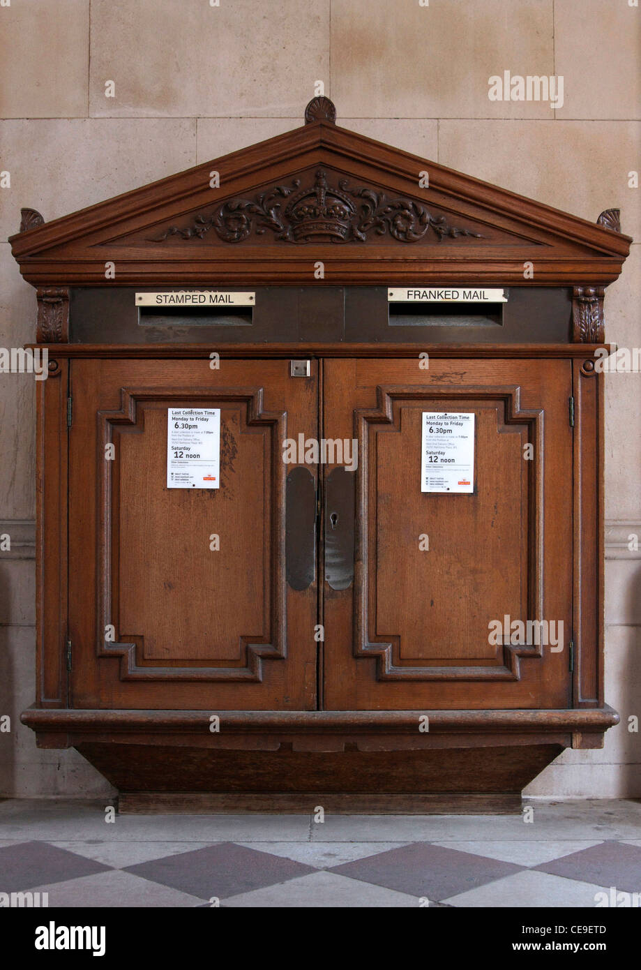 Wooden Post Box High Resolution Stock Photography and Images - Alamy