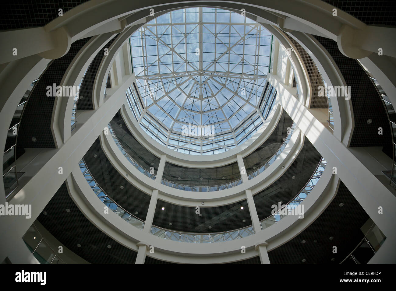 Modern building. High rise building taken from below Stock Photo - Alamy