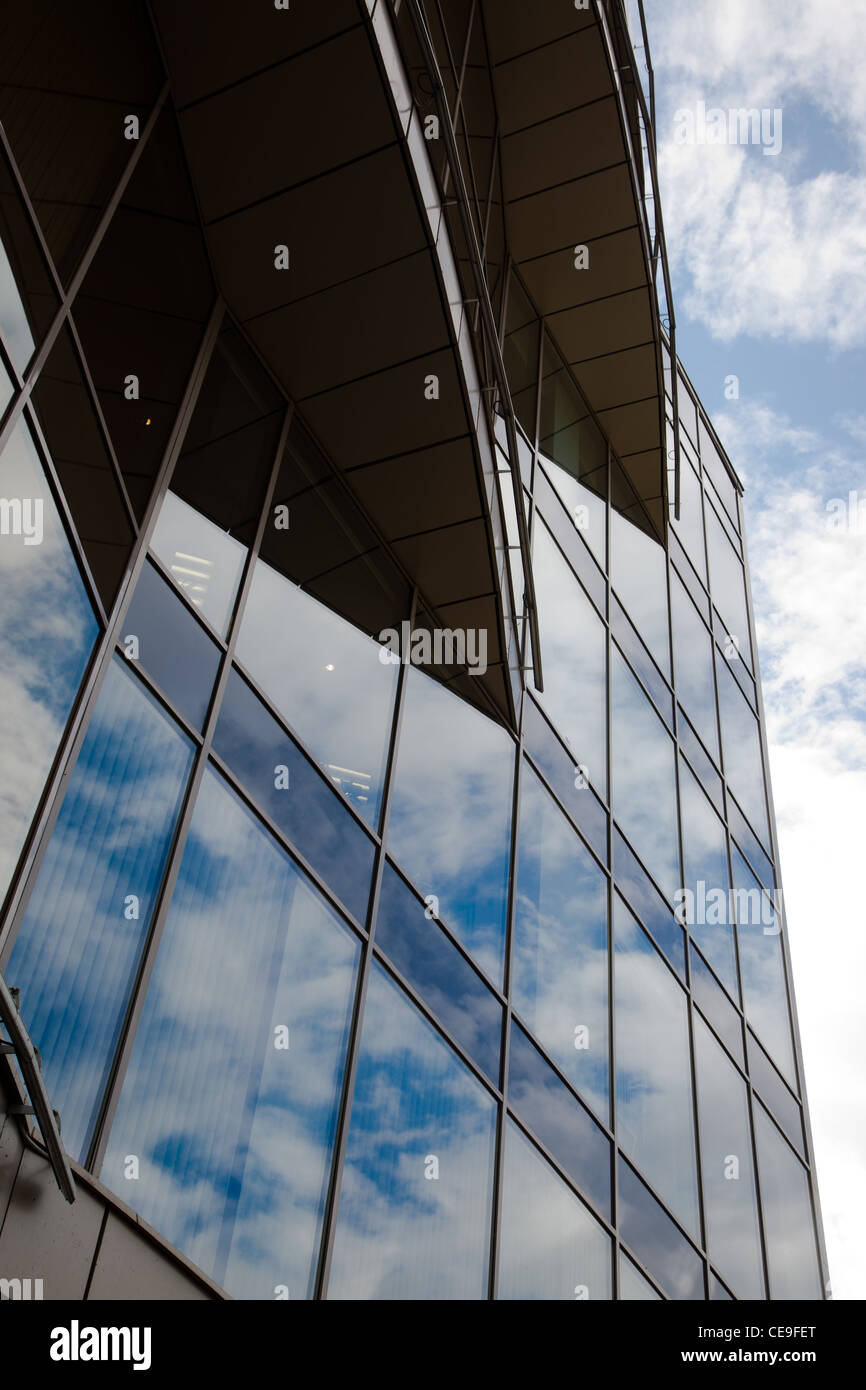 Modern building. High rise building taken from below Stock Photo - Alamy