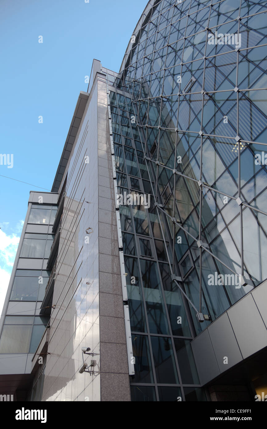 Modern building. High rise building taken from below Stock Photo - Alamy