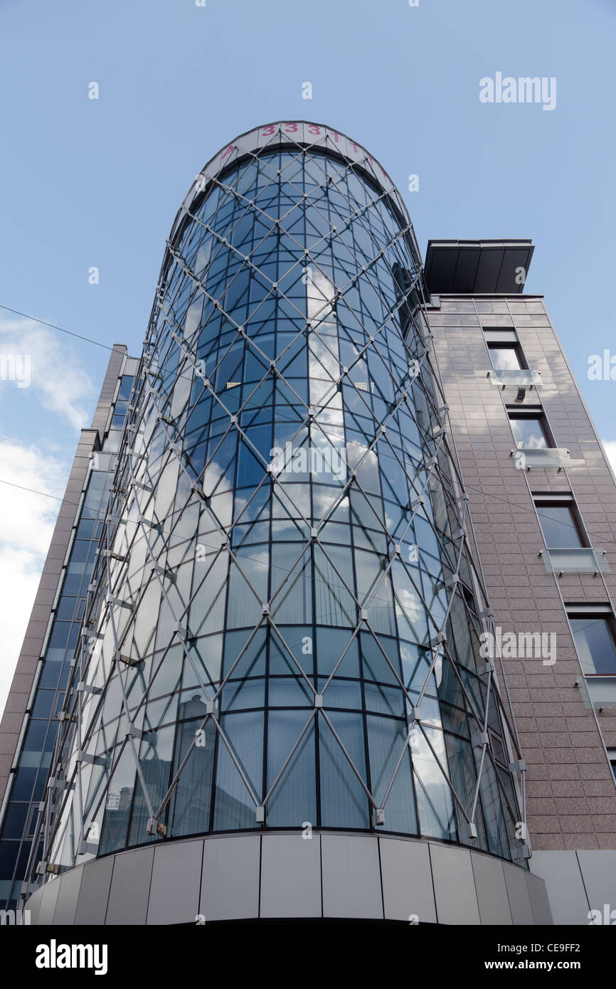 Modern building. High rise building taken from below Stock Photo - Alamy