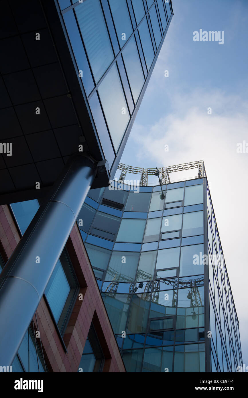 Modern building. High rise building taken from below Stock Photo - Alamy
