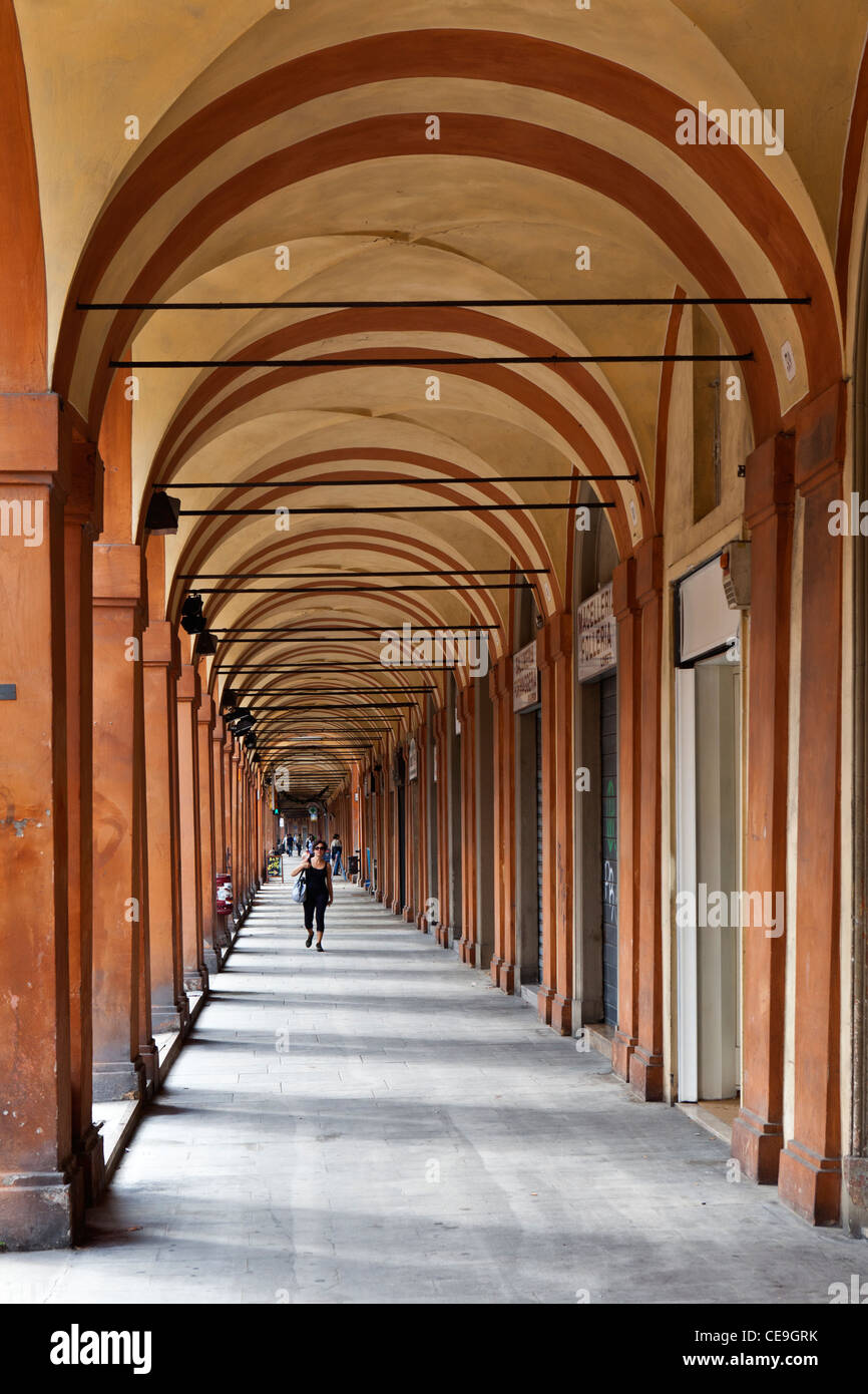 Historic Portico di San Luca Bologna Emilia-Romagna Italy Stock Photo ...