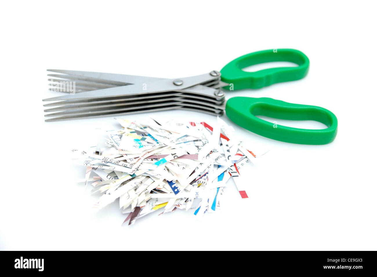 5 blade shredder scissors for shredding personal information ...