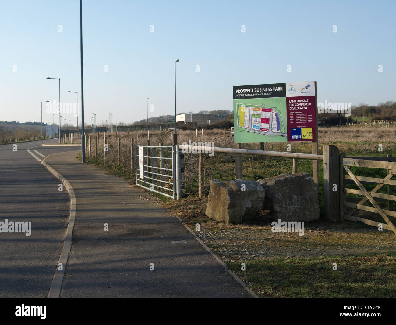 New Waste recycling site Stock Photo - Alamy