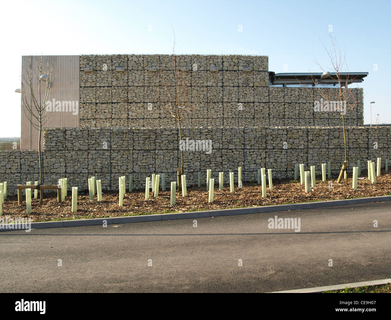 Gabion wall hi-res stock photography and images - Alamy