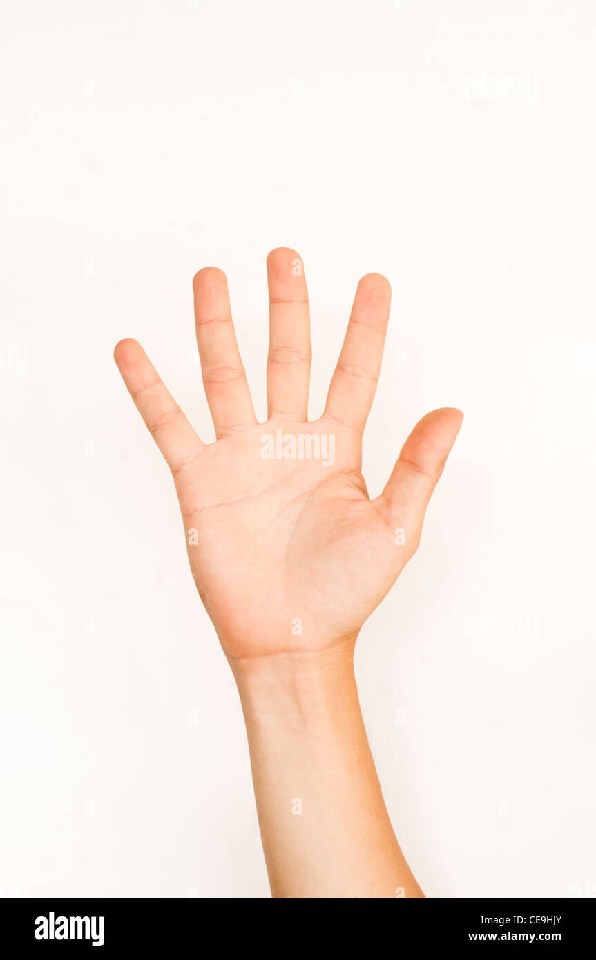 Counting five hi-res stock photography and images - Alamy
