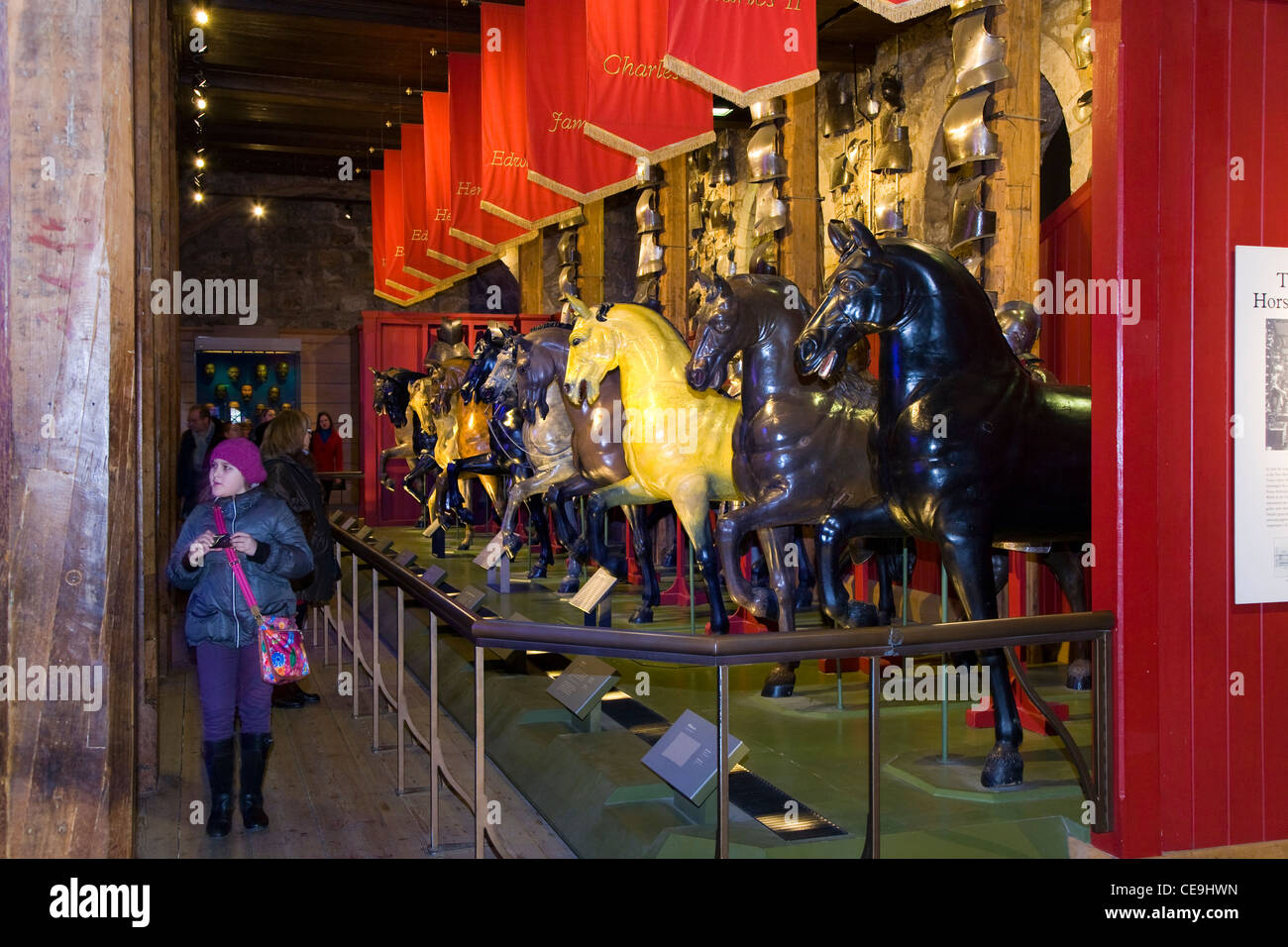 The line of kings, tower of london hi-res stock photography and images ...