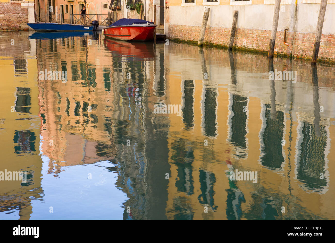 Reflection, Venice, Italy Stock Photo - Alamy