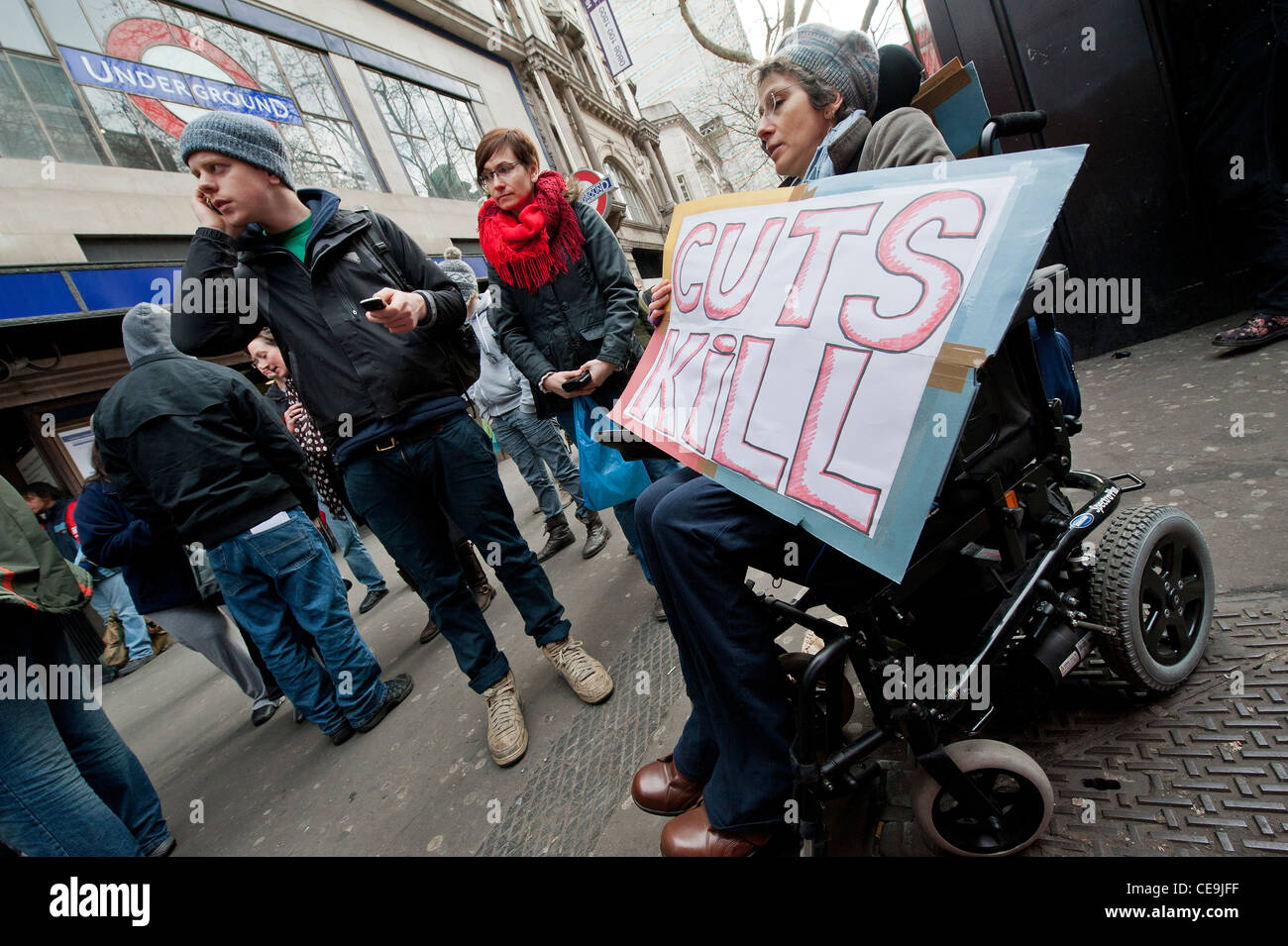 UK Uncut joins forces with a group of disabled, sick and elderly people ...