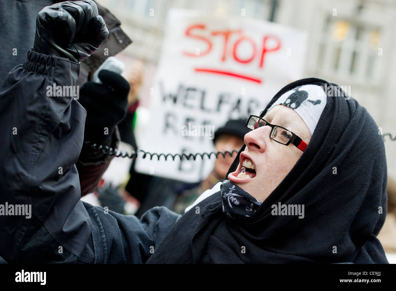 UK Uncut joins forces with a group of disabled, sick and elderly people ...