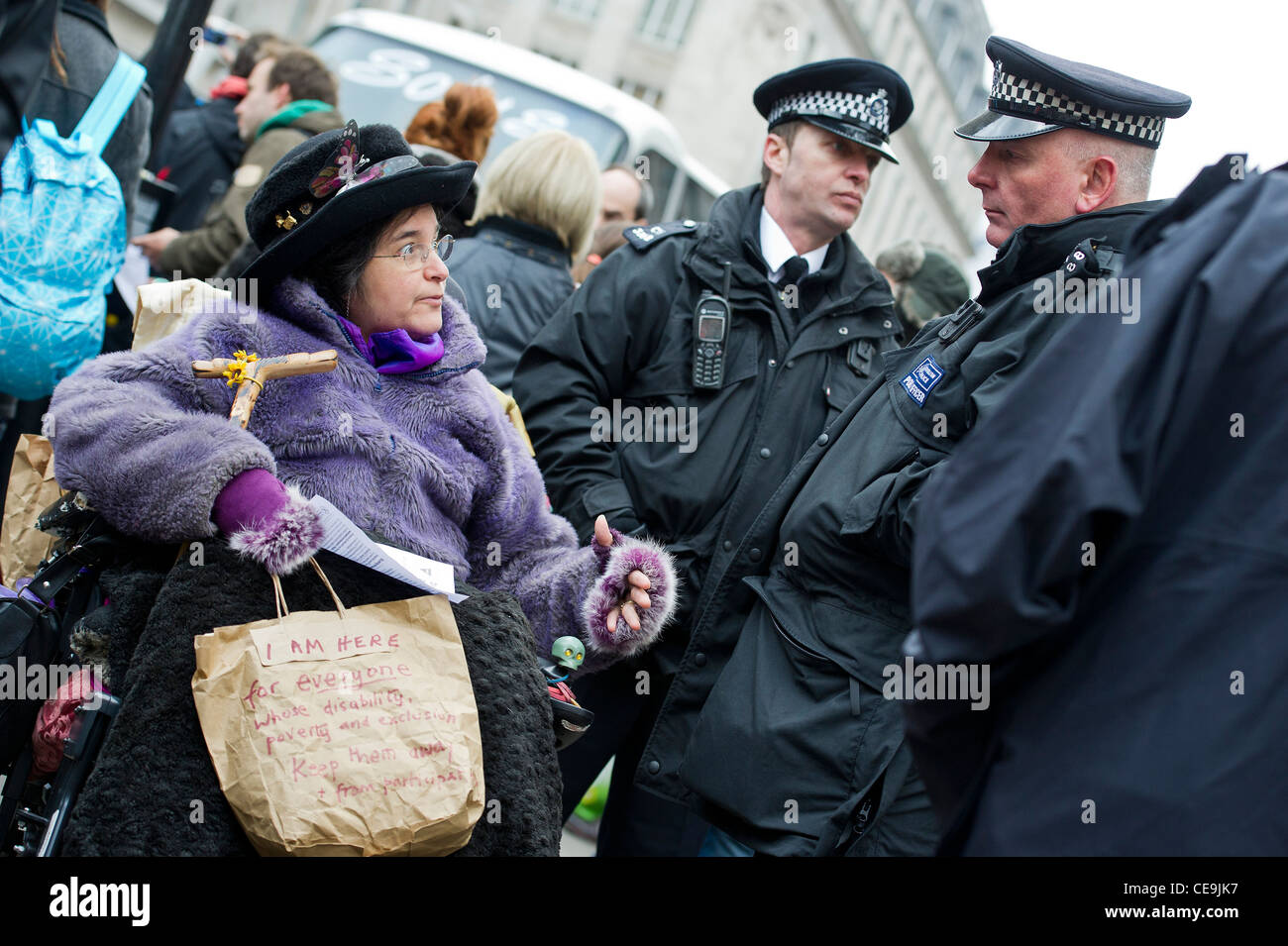 UK Uncut joins forces with a group of disabled, sick and elderly people ...