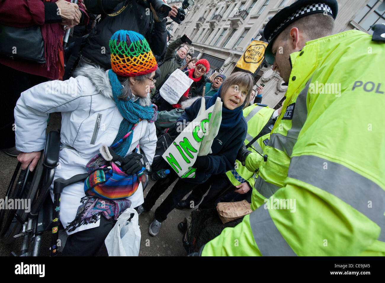 UK Uncut joins forces with a group of disabled, sick and elderly people ...