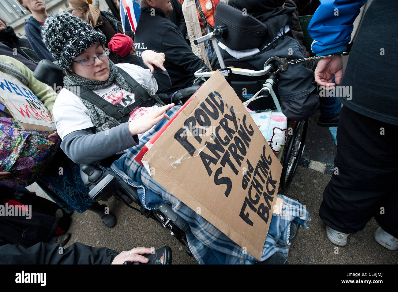 UK Uncut joins forces with a group of disabled, sick and elderly people ...