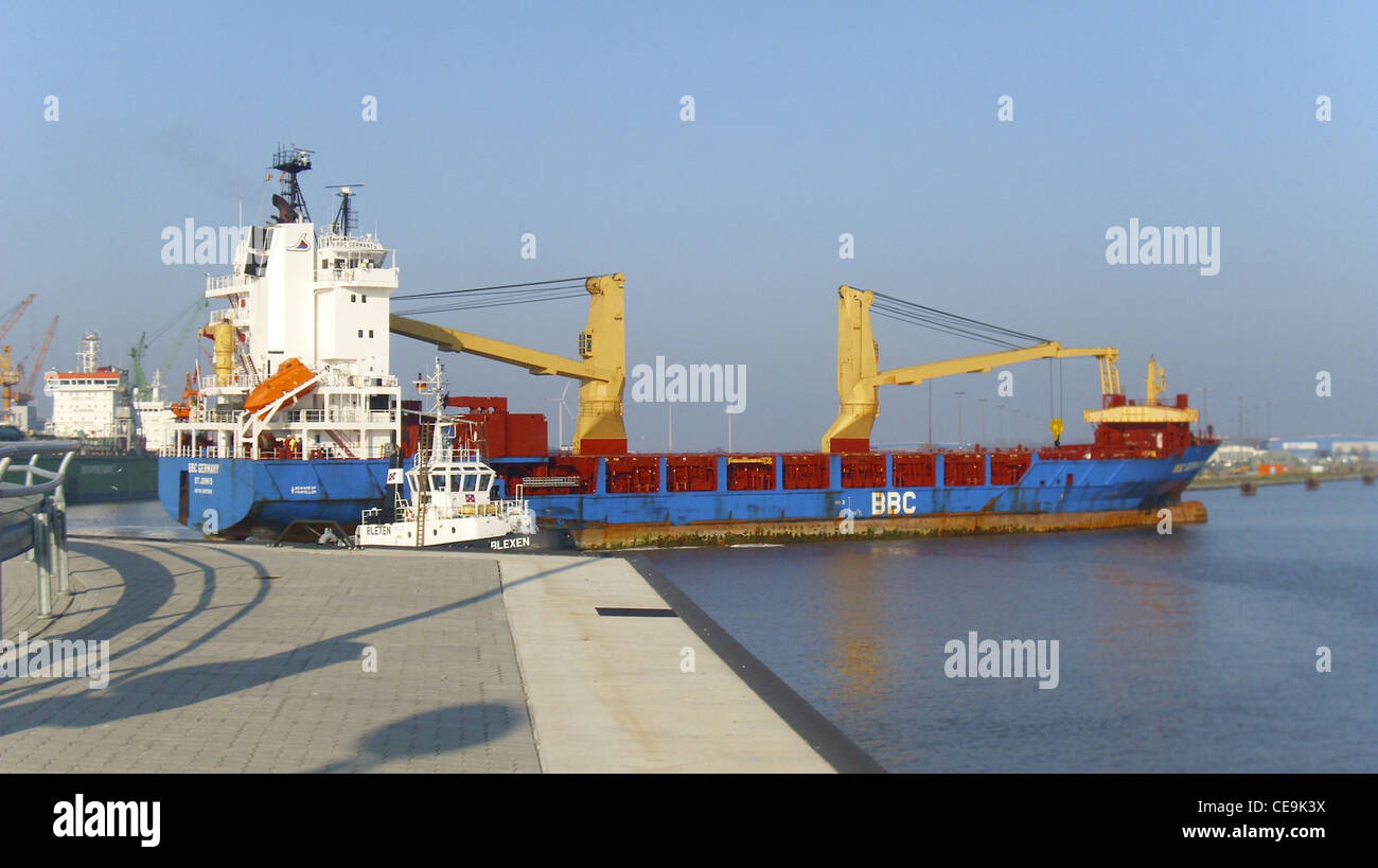 The general cargo ship BBC Germany operates in the shipping industry ...