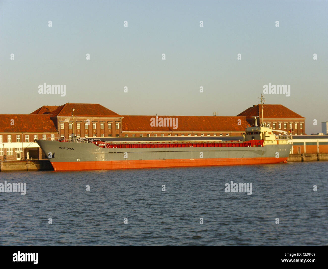 The general cargo ship Meridian is a large vessel used for transporting ...