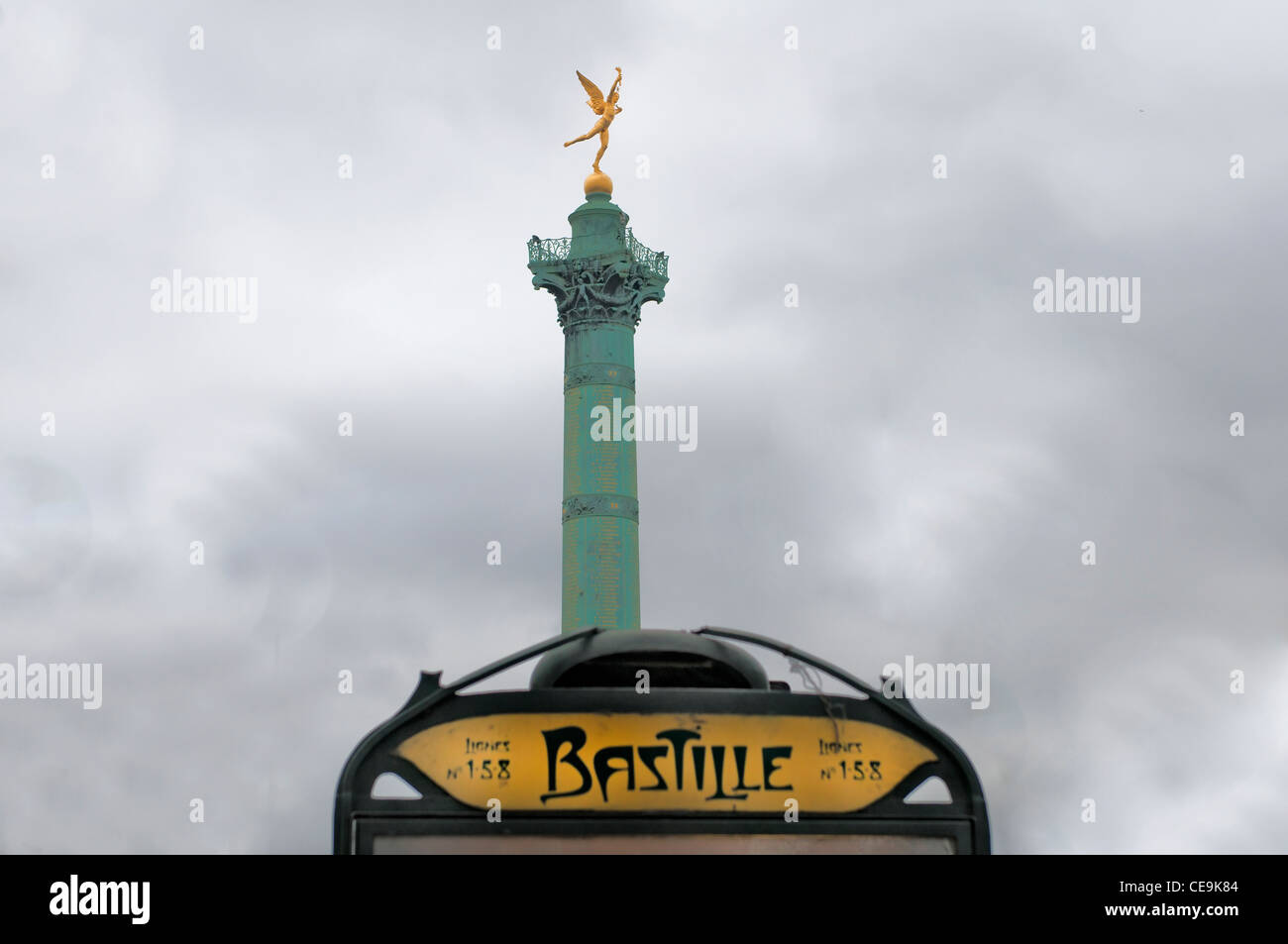 Paris bastille old station hi-res stock photography and images - Alamy