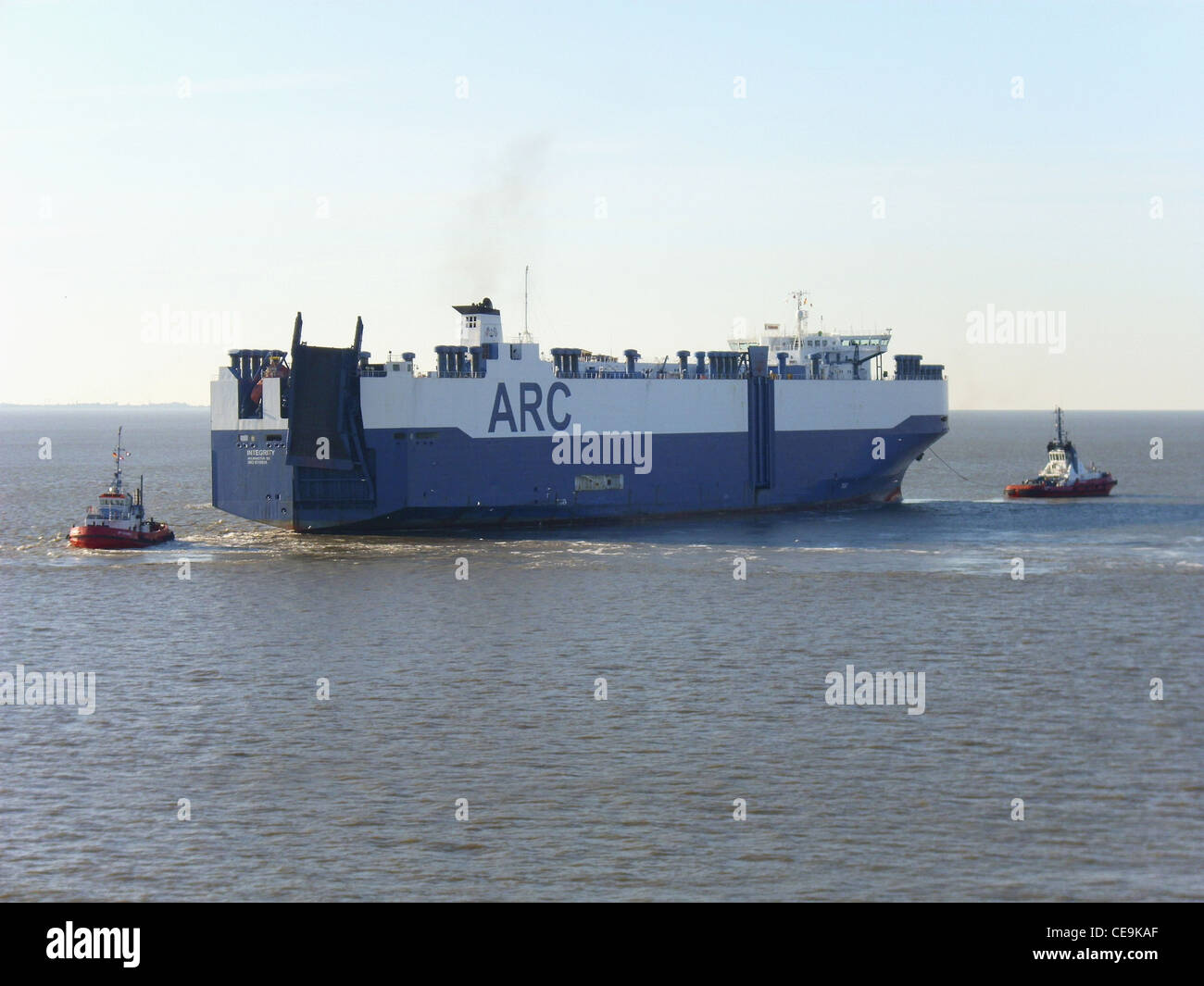 The car carrier Integrity is a vessel designed to transport automobiles ...