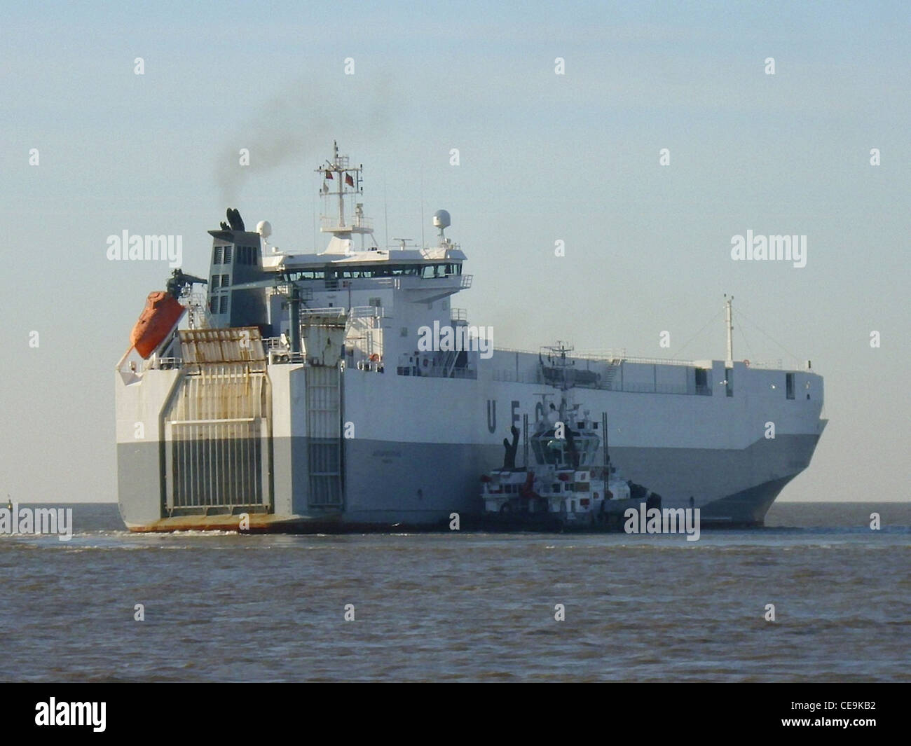 Transporting cars across the water hi-res stock photography and images ...