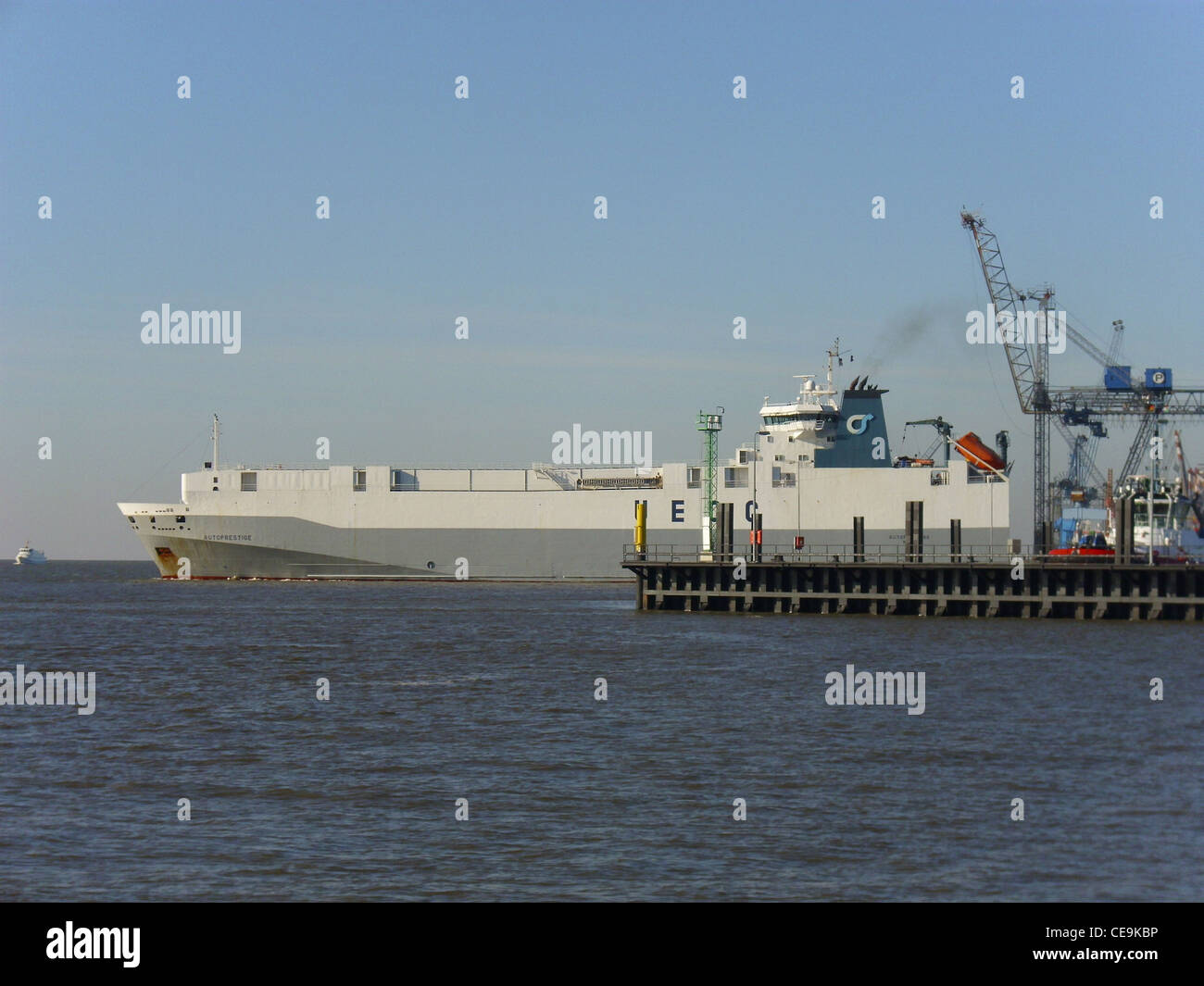 The Autoprestige is a large car carrier vessel designed to transport ...