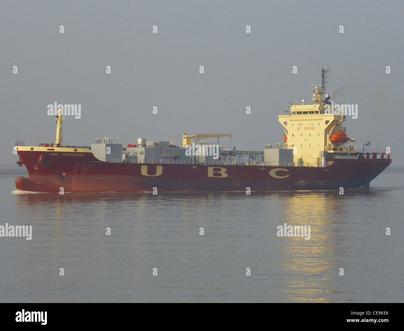 The UBC Cartagena is a cement carrier vessel used for transporting bulk ...
