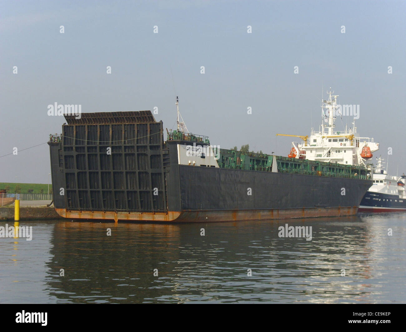 The heavy lift vessel Condock V is a specialized ship designed for ...