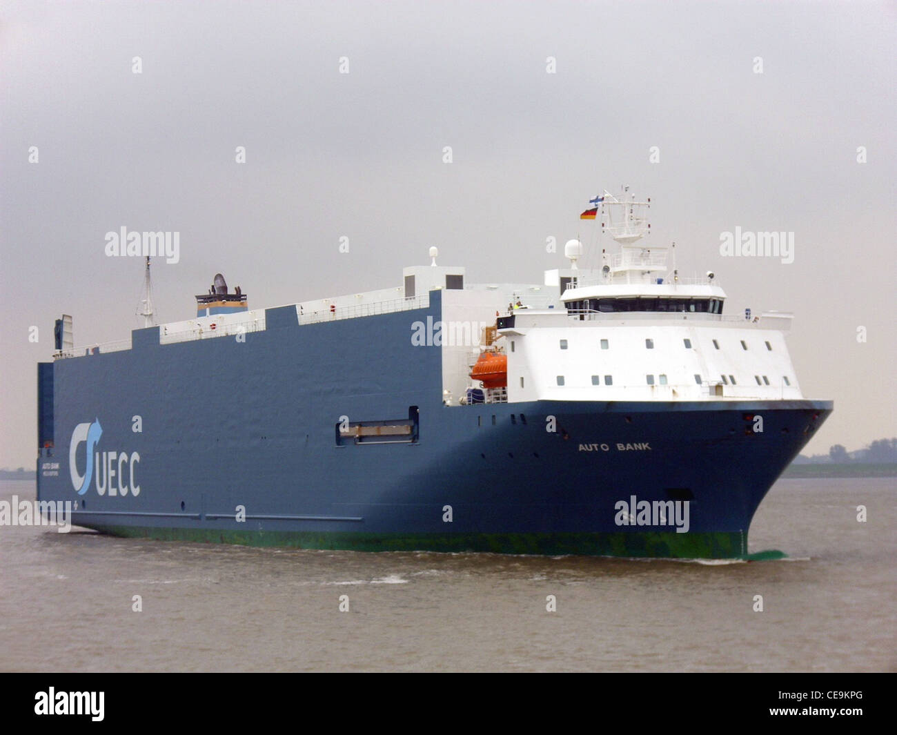 The Auto Bank is a cargo ship designed for transporting vehicles across ...