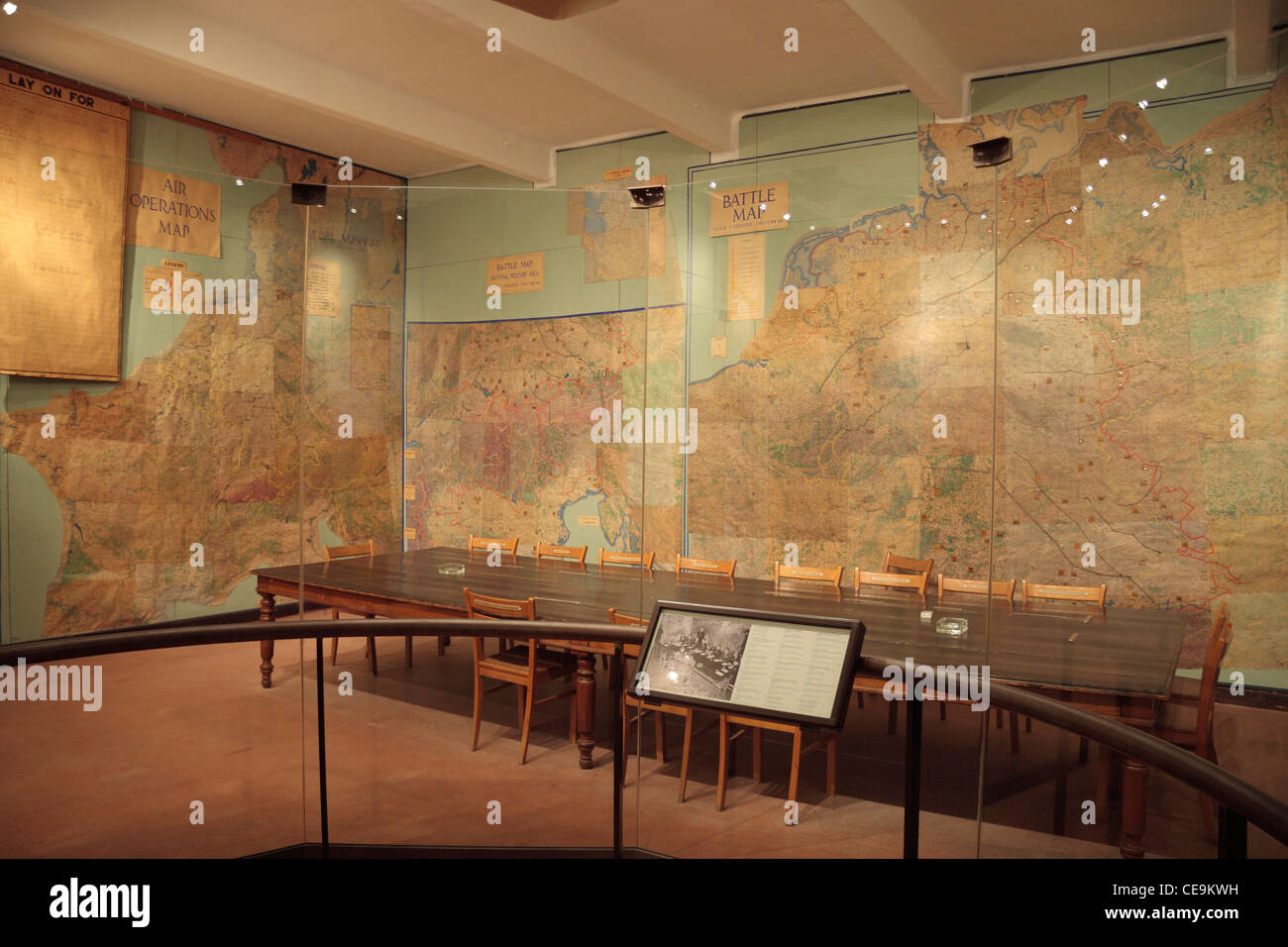 The War Room in the Musee de la Reddition (Museum of the Surrender ...