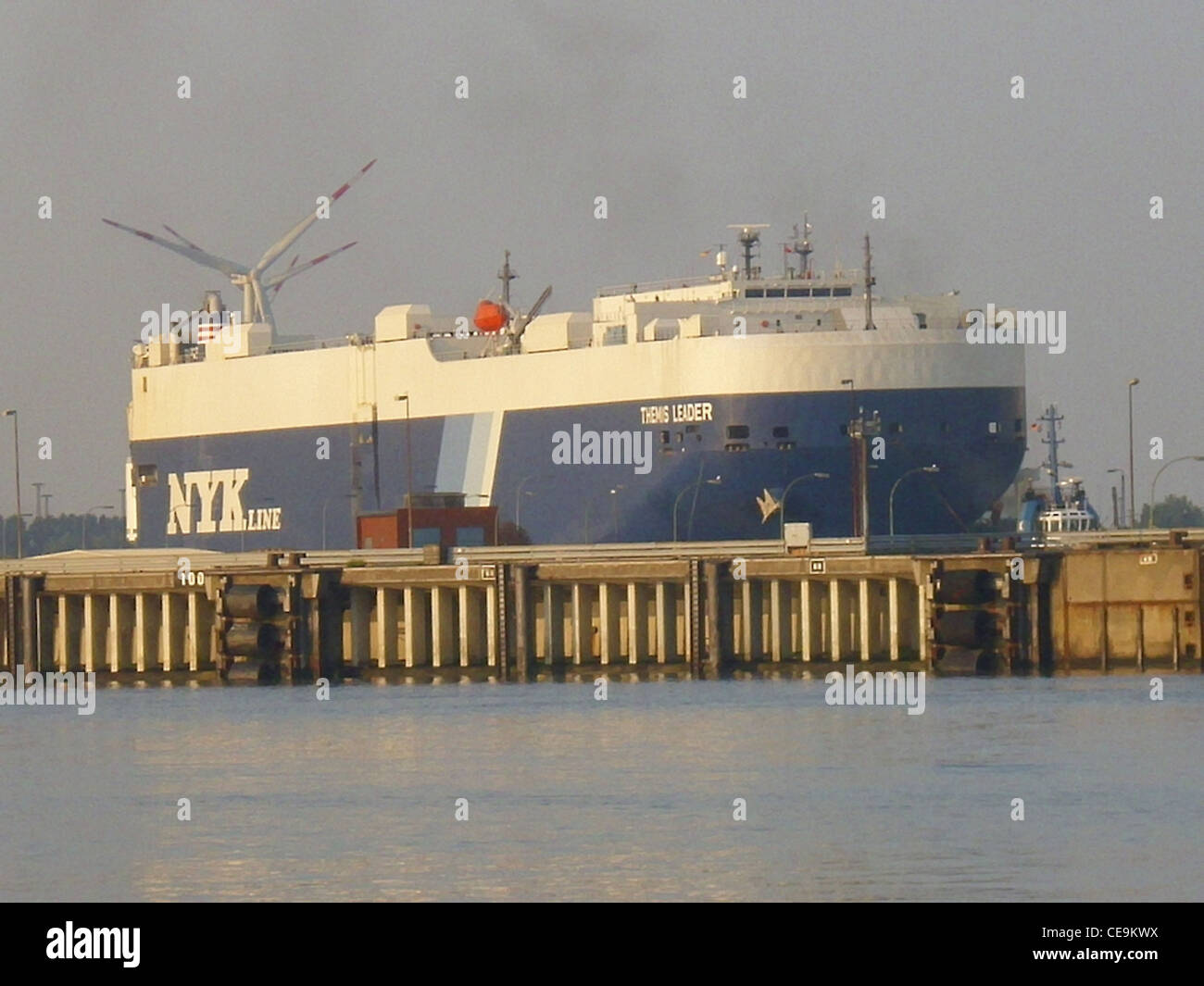The Themis Leader is a car carrier vessel used for transporting ...