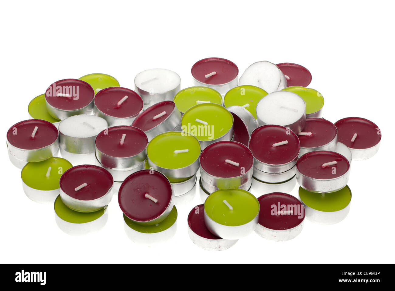 Pile of candles hi-res stock photography and images - Alamy
