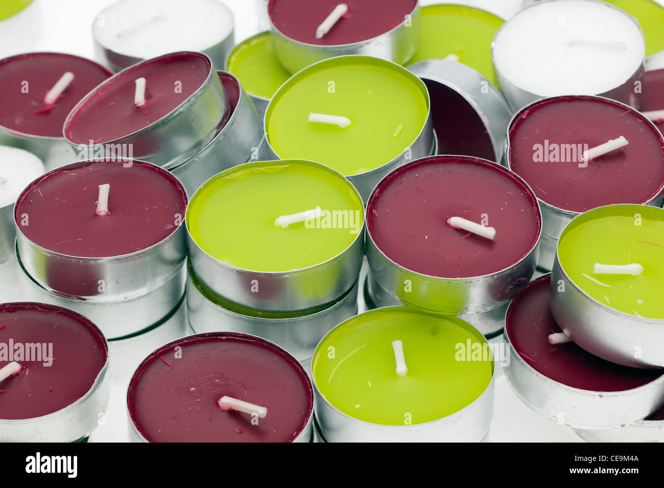 Pile of candles hi-res stock photography and images - Alamy
